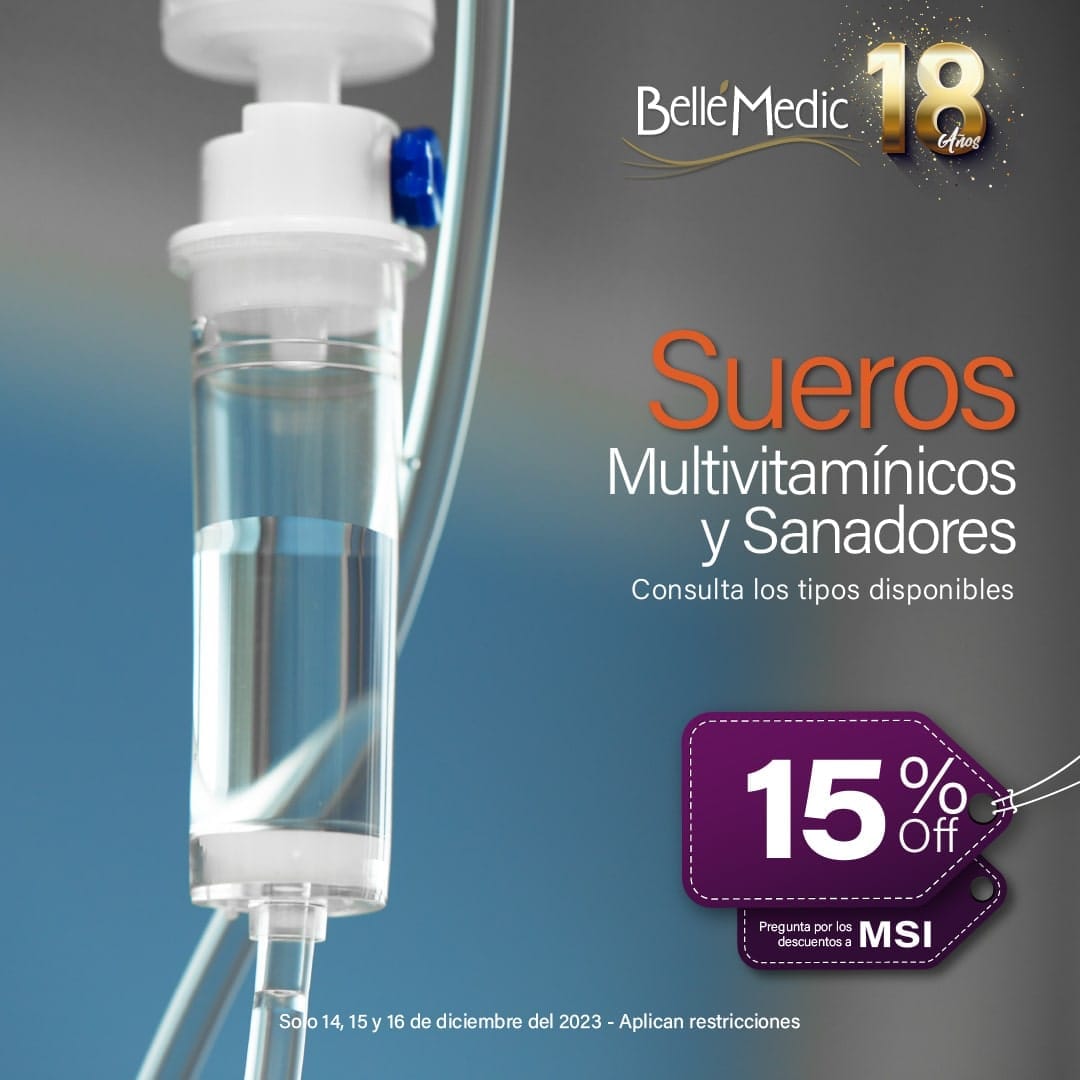 Sueros multivitamínicos y sanadores - Doctora Grace